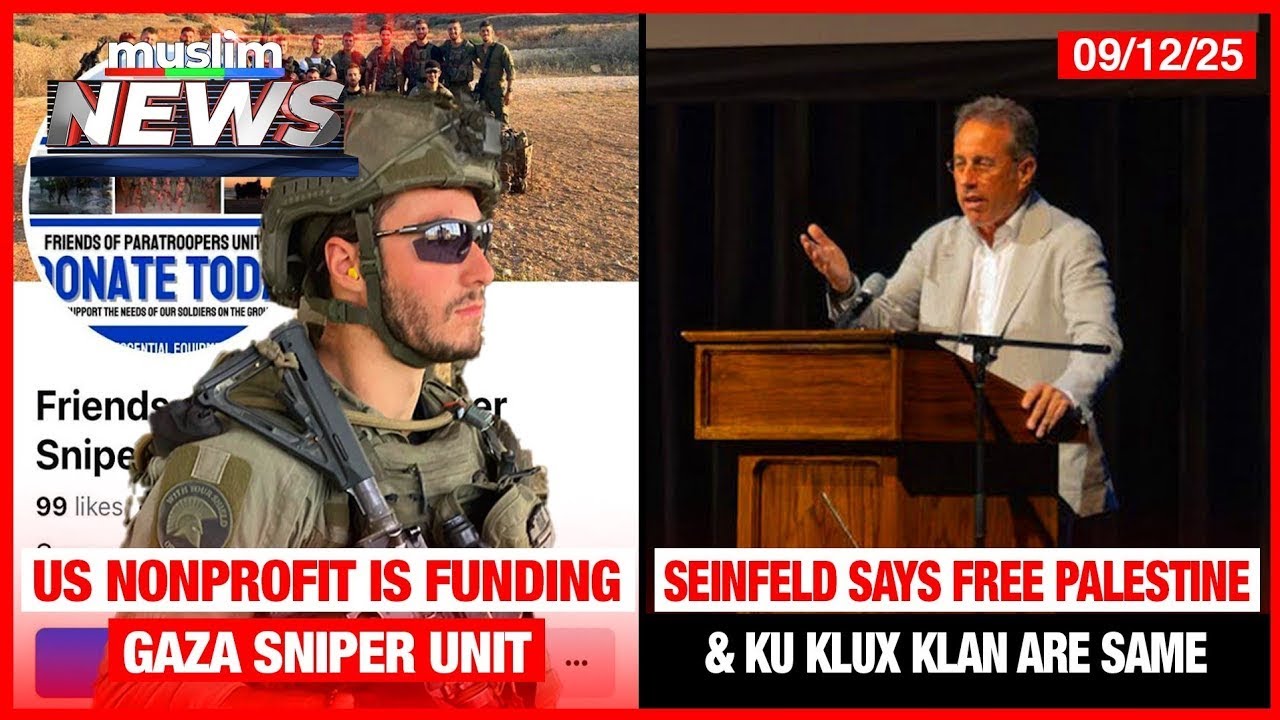 US Nonprofit Is Funding Gaza Sniper Unit | Muslim News | Sep 12, 2025 ...