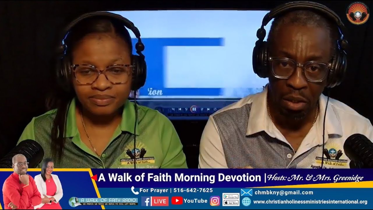 A Walk of Faith Morning Devotion (21st March 2024) Day 11 || Day 21 ...