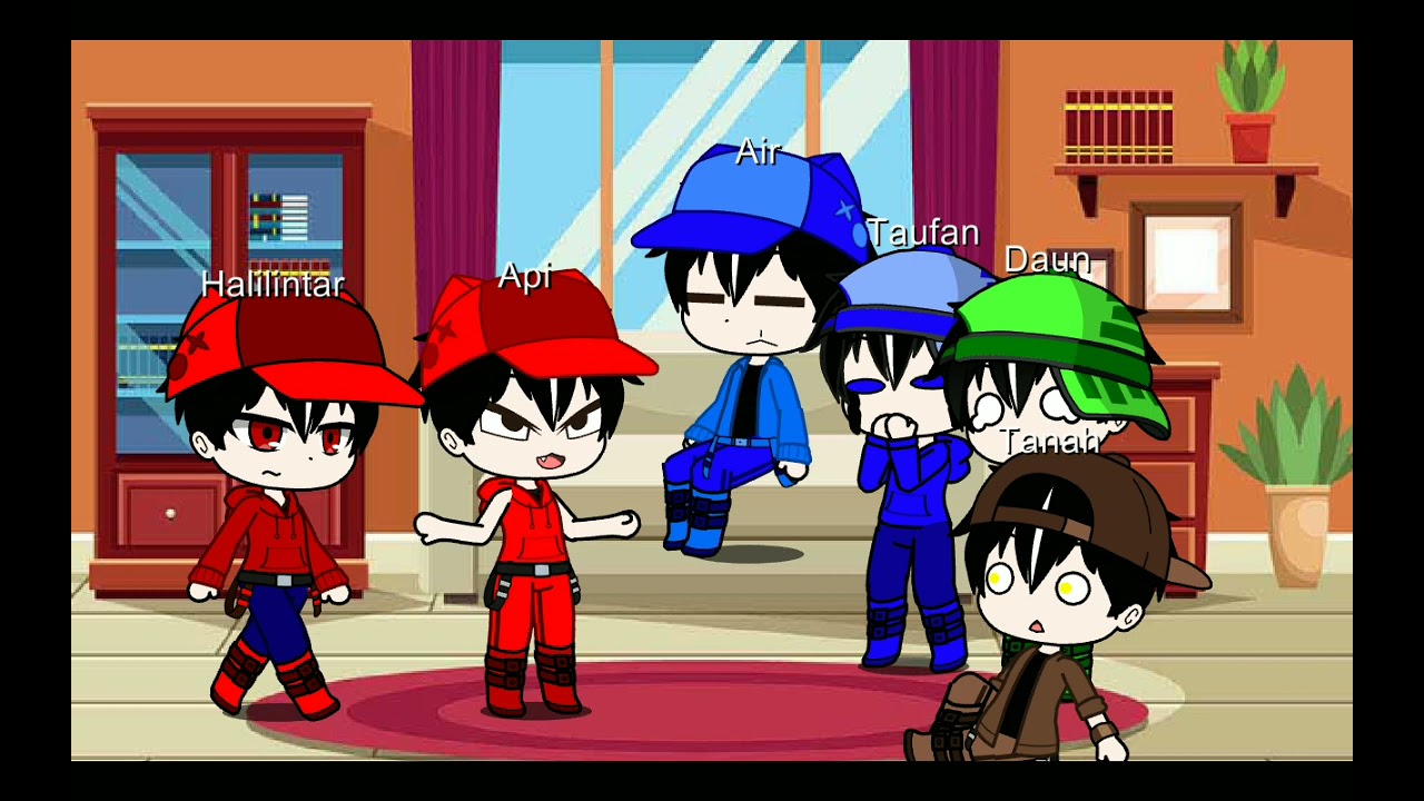 🌸🌹|Hantu tu kan badan dia kecil,lari lajuu,mata dia merah?!!||Gacha ...