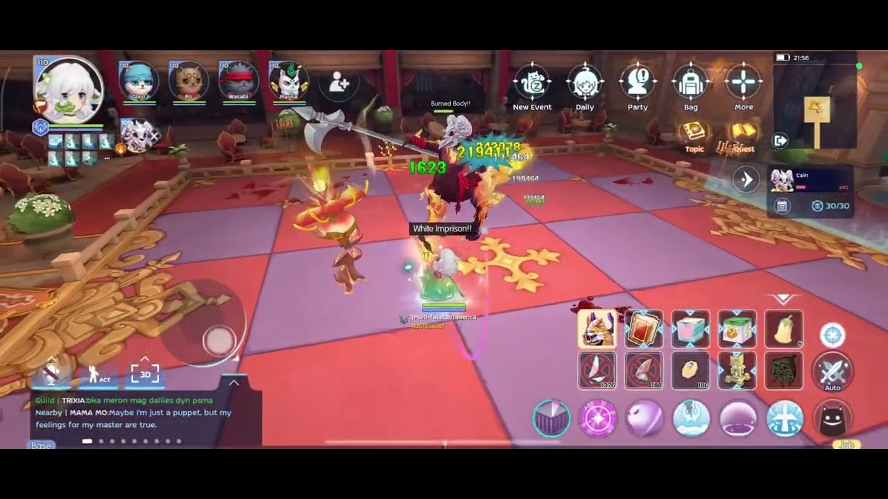 RAGNAROK M CLASSIC: WARLOCK PALACE OF GHOST (CAIN) WARRIOR RUN. - YouTube