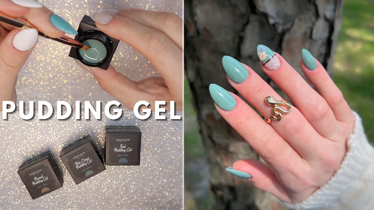 Madam Glam Pudding Gels | Aesthetic Spring Nail Art and Waterslide ...
