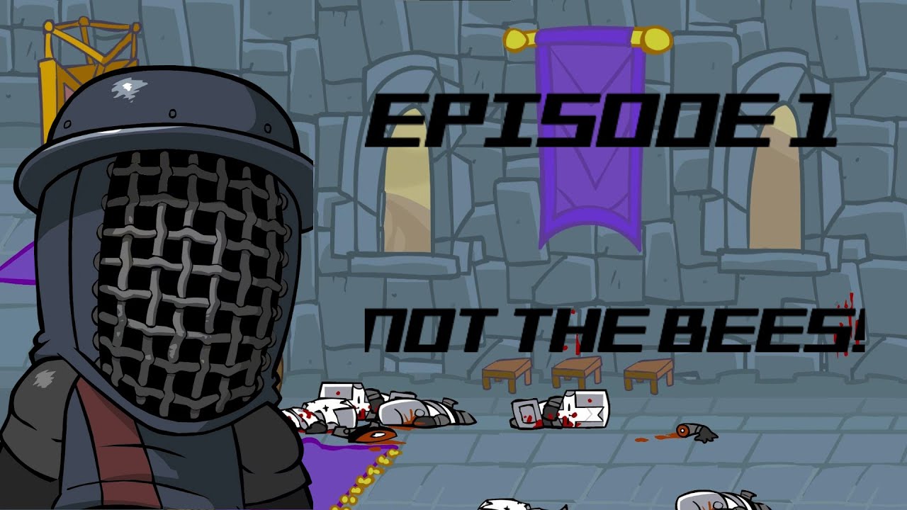 Castle Crashers - Episode 1: Not the Bees! - YouTube
