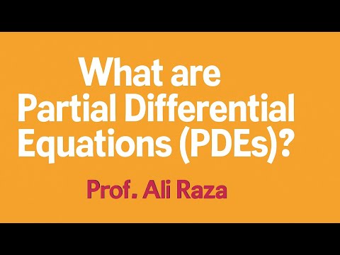 Learn PDEs || Differential Equation || Higher Mathematics - YouTube