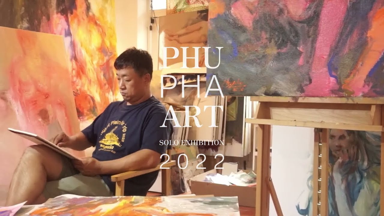'PHUPHA ART' Solo Exhibition 2022: Suthep Girl - Video by Gallerykangwat - YouTube