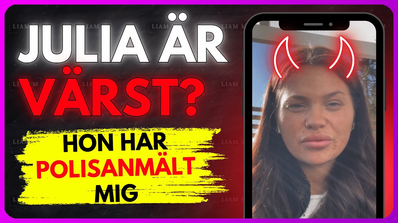 JULIA HAR POLISANMÄLT MIG! - Är julia värre än CHRIPPA och Linnea ...