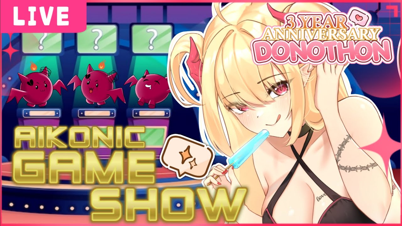 【AIKONIC GAME SHOW】 WHO KNOWS ME THE BEST?! 【ANNIVERSARY DONOTHON DAY 4】 【NAWASENA EN/ID】 - YouTube