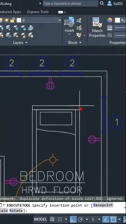 How I Insert AutoCAD Blocks without Effort 02 - YouTube