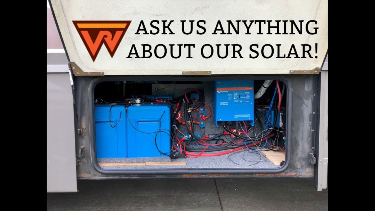 RV Solar: tour of our set-up and Q&A - YouTube