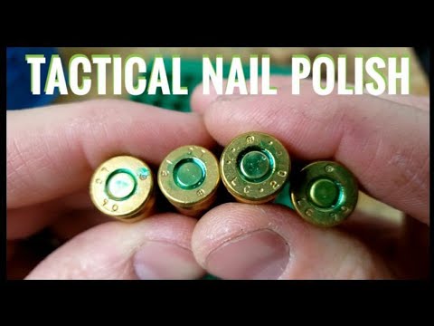 Tactical Finger Nail Polish Follow Up - Markron Bullet And Primer ...