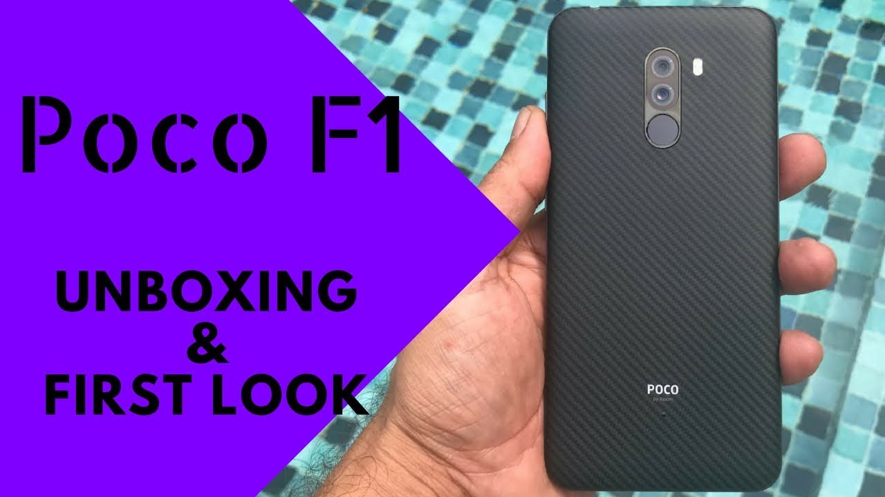 Poco F1: Unboxing & First Look - YouTube