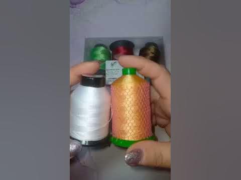 лучшие нитки для фриволите - YouTube