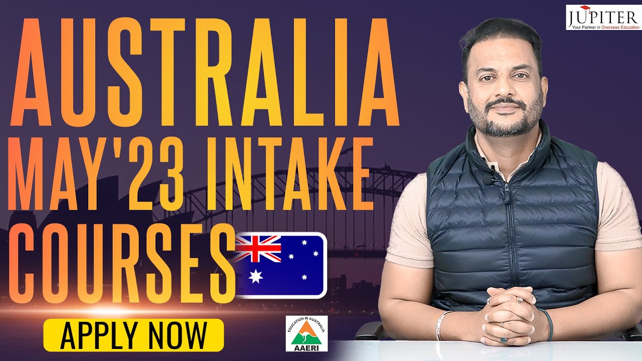 AUSTRALIA MAY'23 INTAKE COURSES | APPLY NOW - YouTube