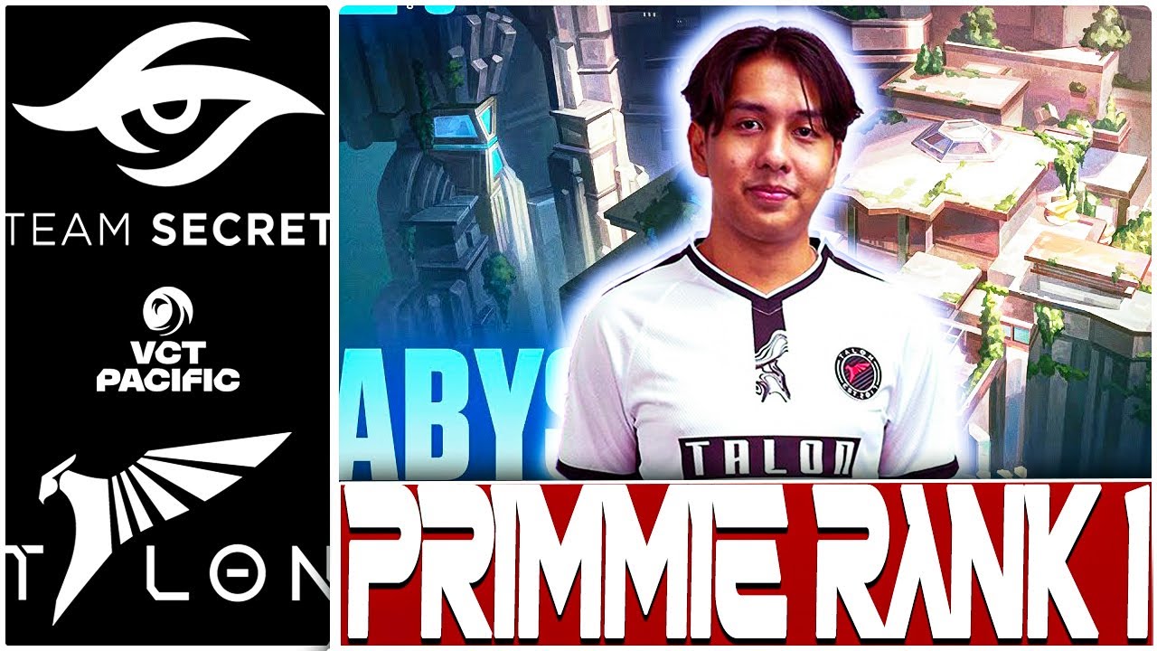 TLN PRIMMIE RANK 1 ABYSS! TALON vs Secret | VCT Pacific 2024 | VALORANT ...