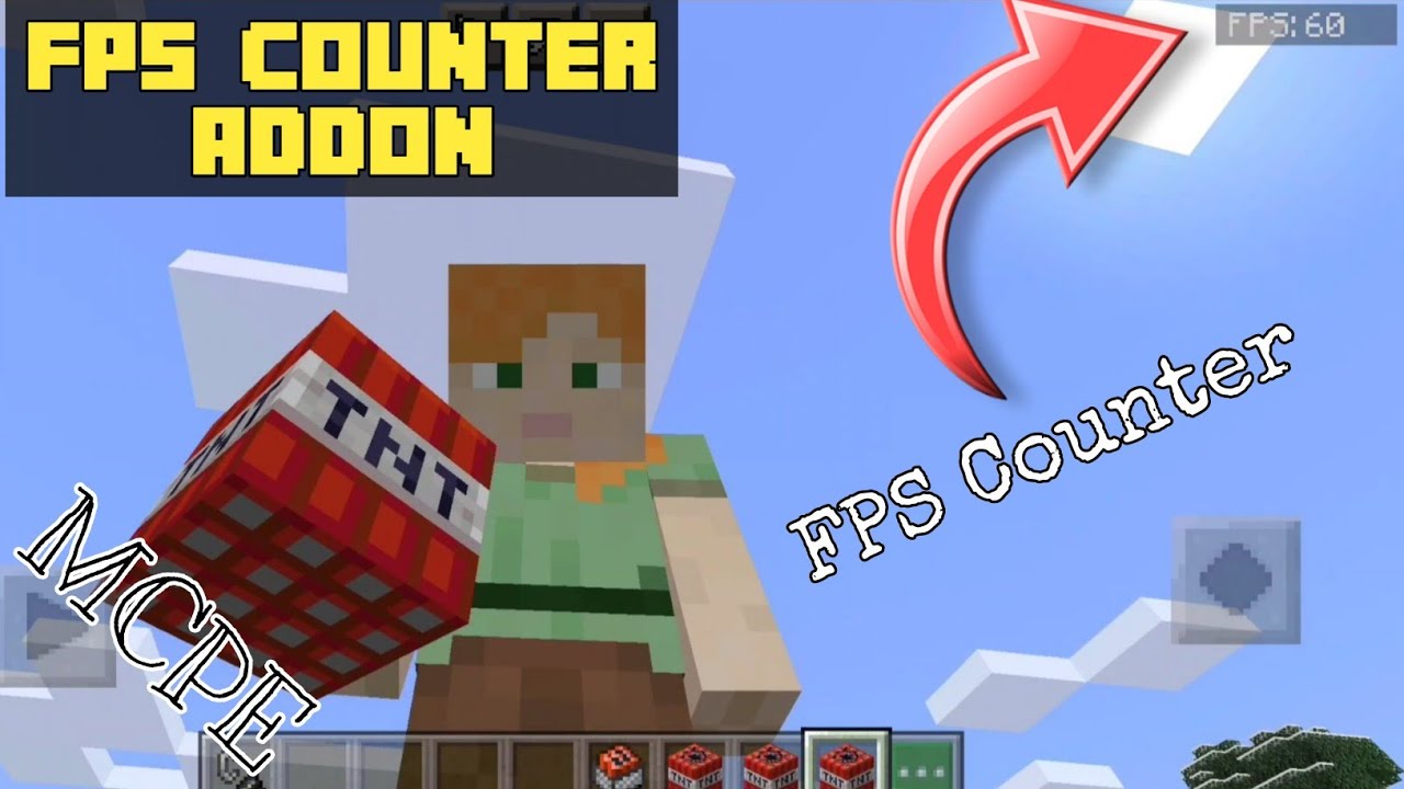 FPS Counter Addon For Minecraft PE | Best Survival Addon For MCPE ...