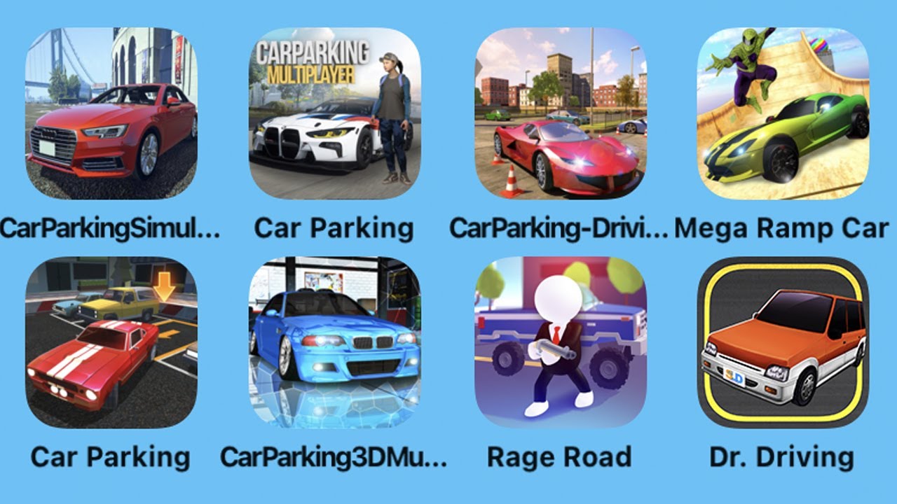 Car Parking Simulator, Car Parking, Car Parking-Driving School and More ...