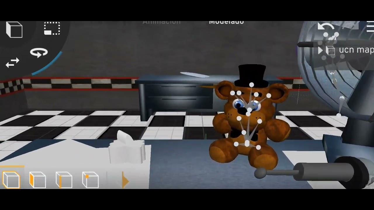 *mapa de la ucn de fnaf para prisma 3d 2.1.1 link en la descripción ...