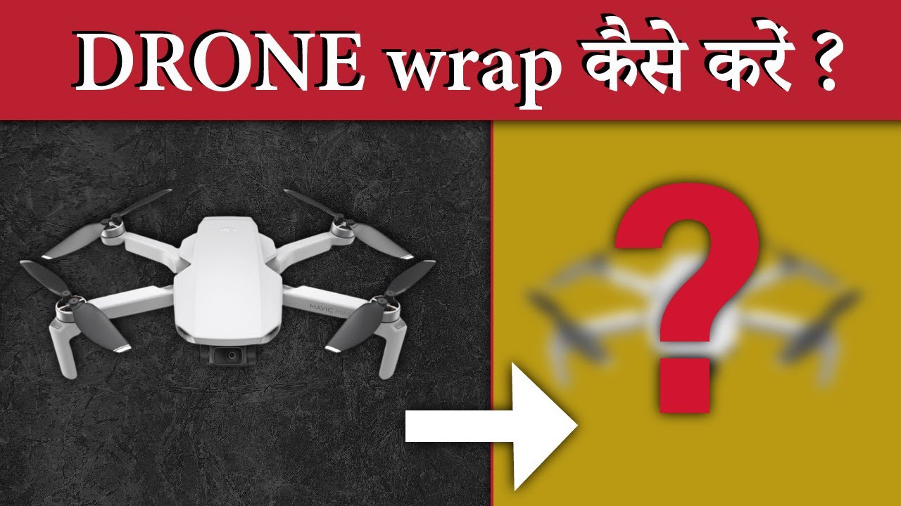 How To Wrap Your Drone DJI Mini 2 - YouTube
