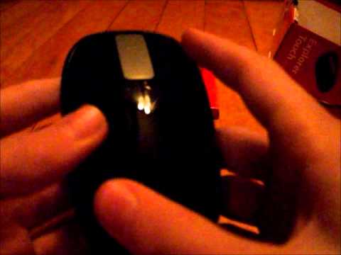 First look at Microsoft Explorer Touch Mouse - YouTube