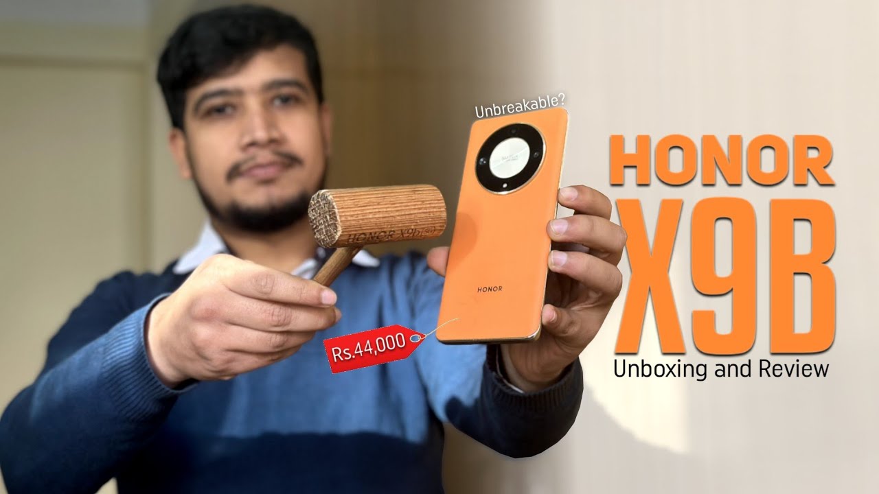 Honor x9b | Unbreakable Phone | Unboxing & Review in Nepali - YouTube
