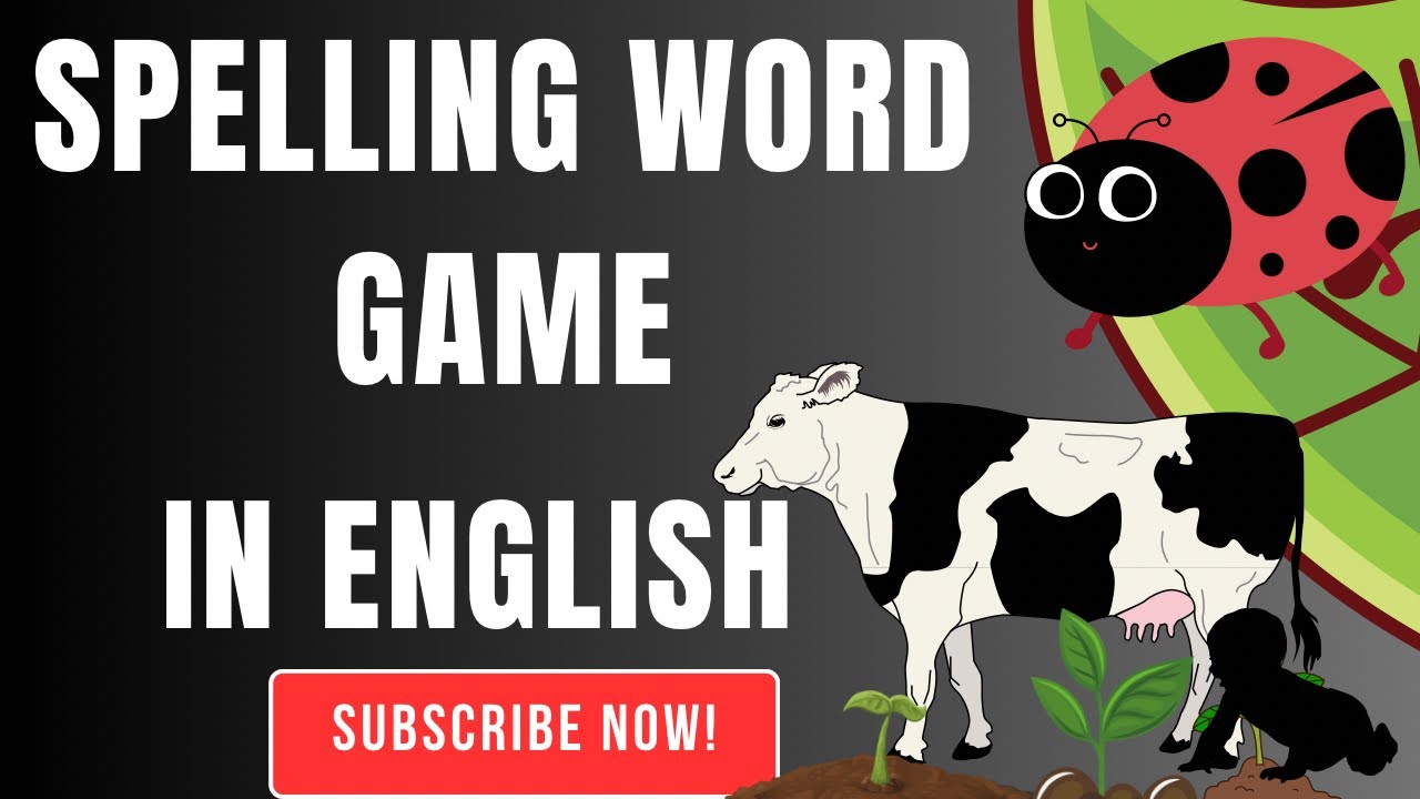English Spelling Word Game | English Pronunciation | English Speaking ...
