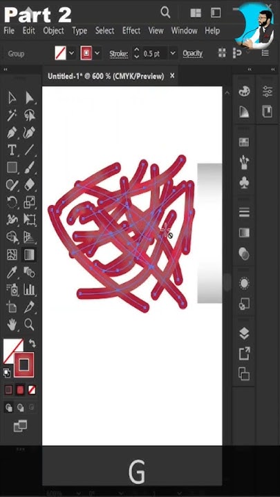 How to create 3d Burning Cigarette in Adobe Illustrator with Mesh Tool Part 2 - 3 #photoshop # ...