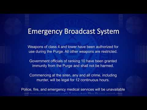 The Purge   Announcement HD