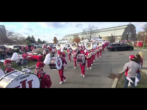 Indiana Marching Hundred Saturday November 15, 2025, the March Out ...