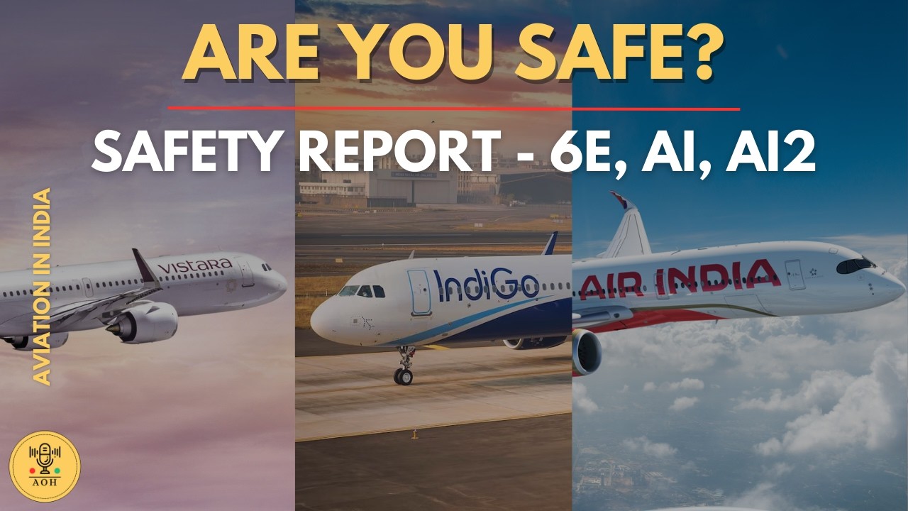How Safe Are Indian Airlines - Safety Ratings & Crash History | In 5 ...