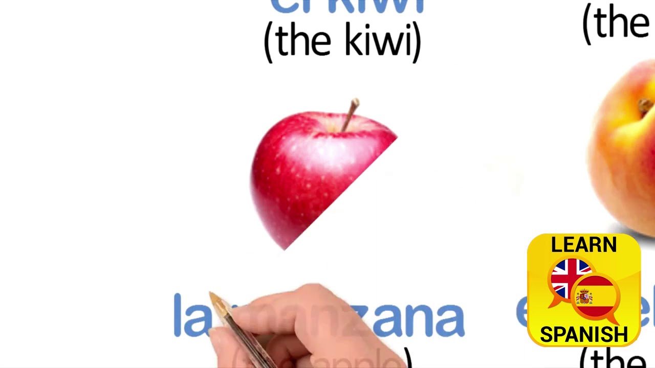 Learn Spanish Bootcamp - Las Frutas - The Fruits - YouTube