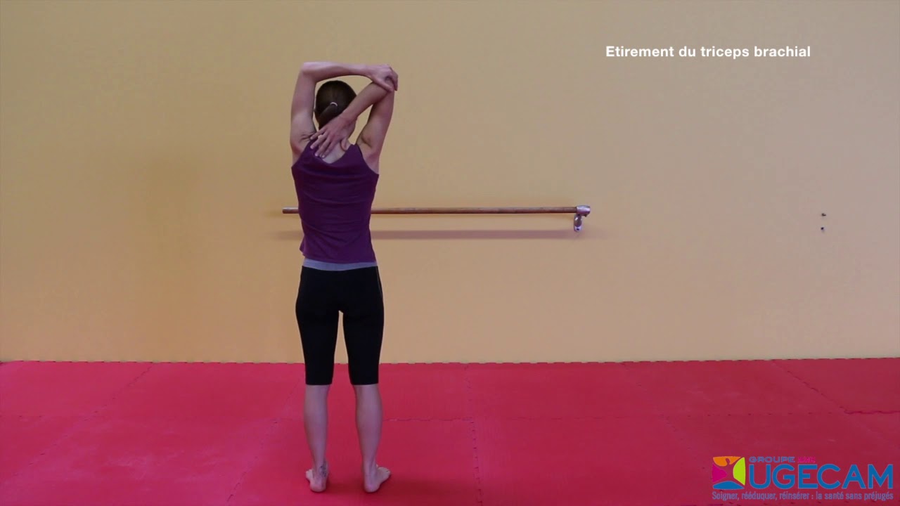 E028 Etirement du triceps brachial - YouTube