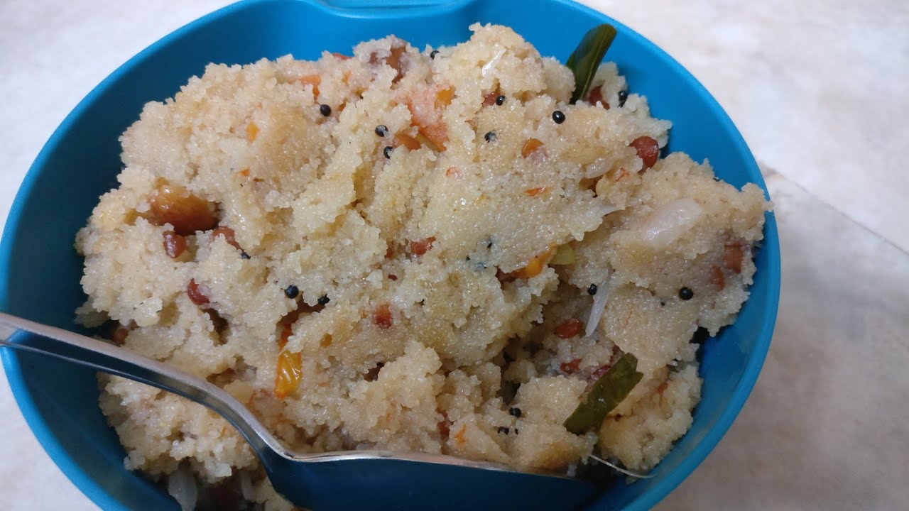 Upma.!! Try this easy recipe for your breakfast.!! - YouTube