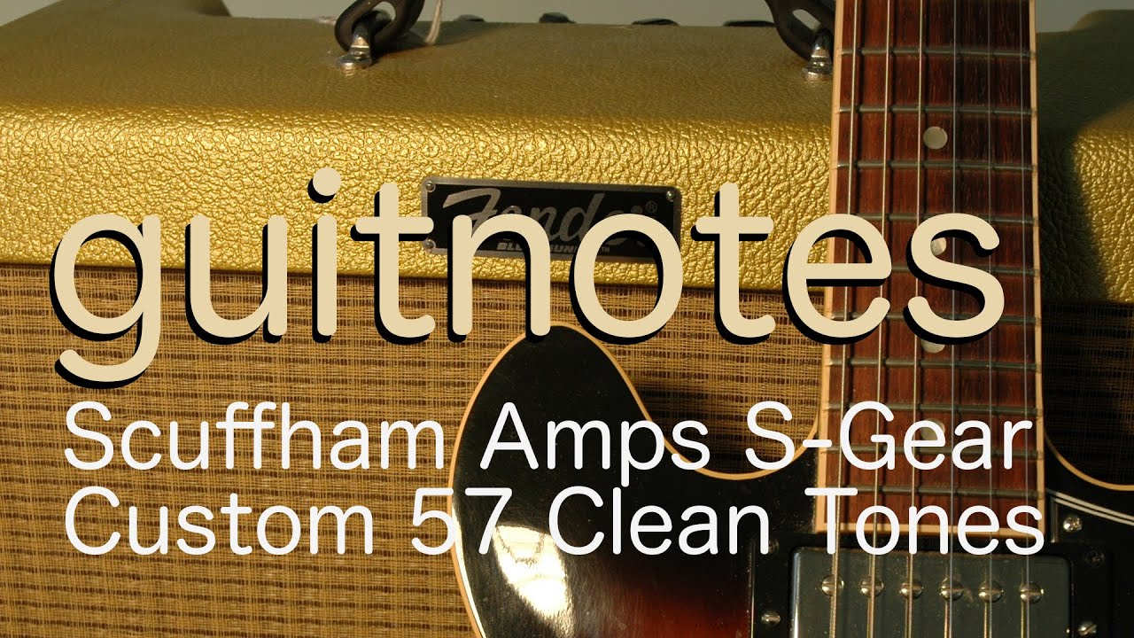 Scuffham Amps S-Gear custom 57 clean tone - fender strat - logic pro x ...