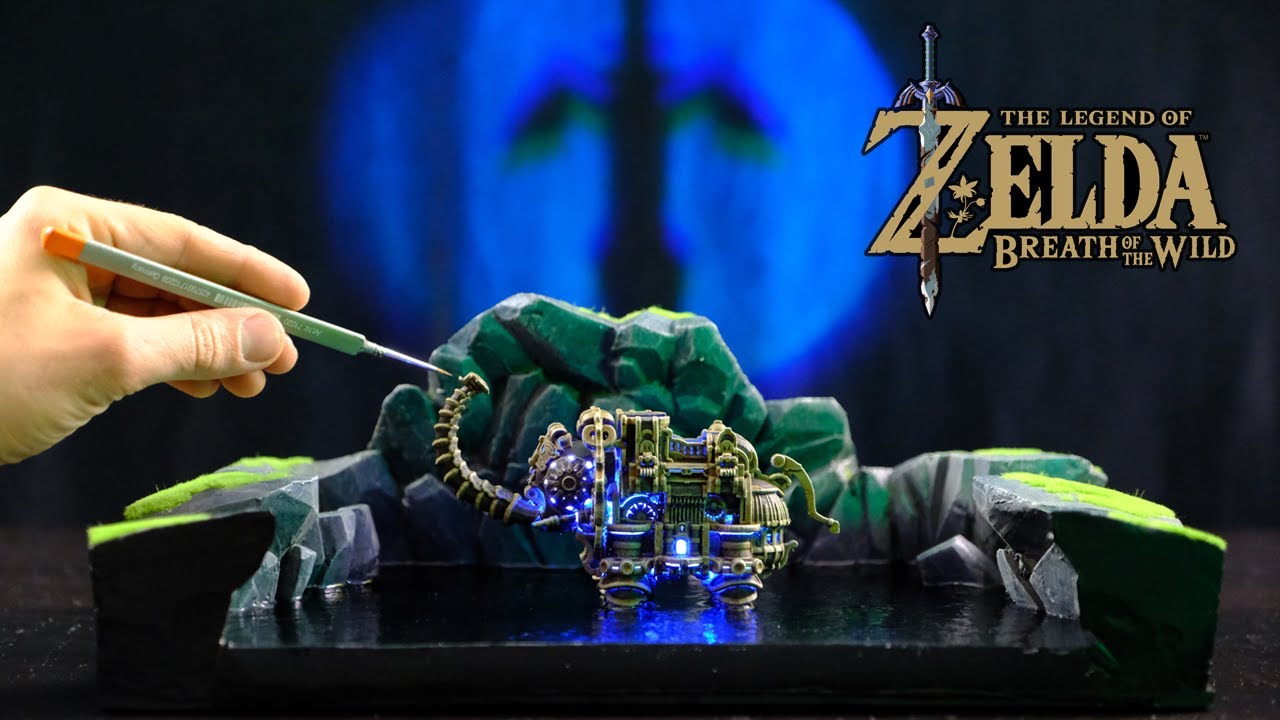 Divine beast Vah Ruta diorama the legend of Zelda botw - YouTube