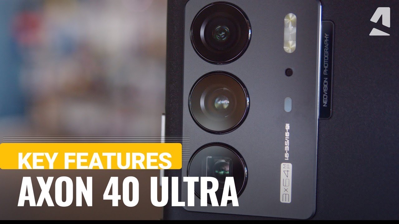 ZTE Axon 40 Ultra hands-on & key features - YouTube
