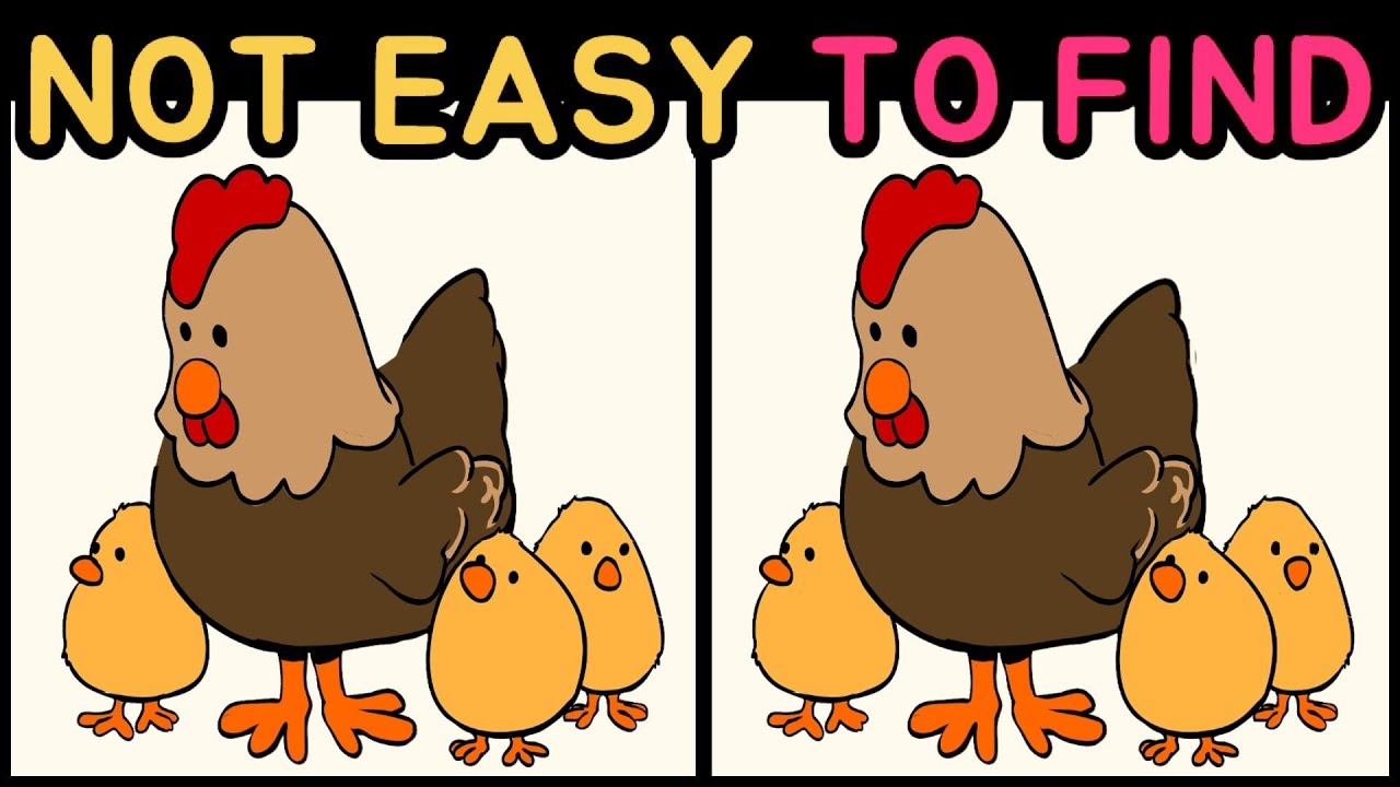 Spot the Difference: Easy For IQ Over 130 【Find the Difference】 - YouTube