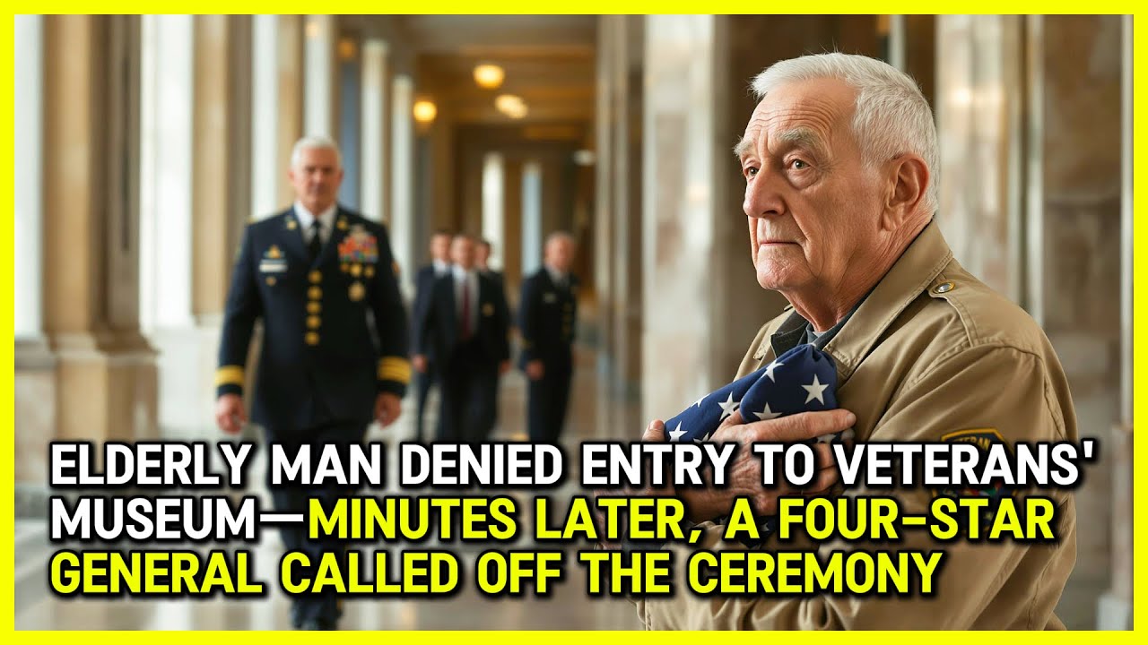 Old Man Denied Entry at Veterans' Museum — Moments Later, a Four-Star ...