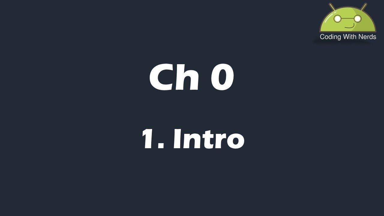 Ch0 1.Intro - YouTube