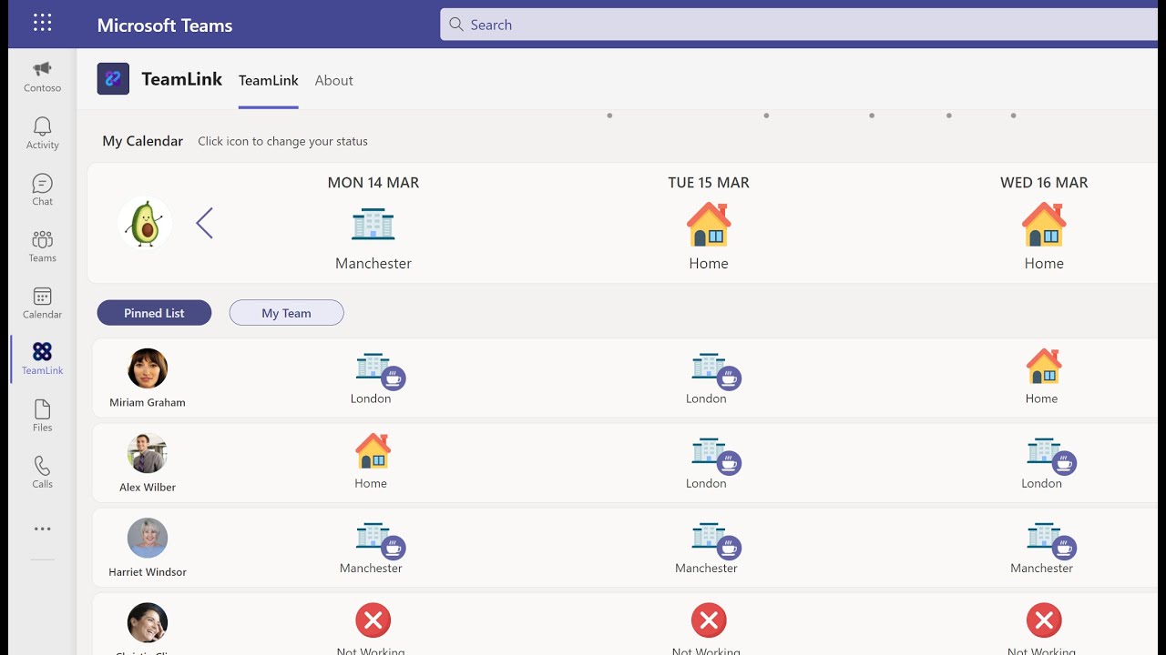 TeamLink - a free Power App to help people return to the office - YouTube