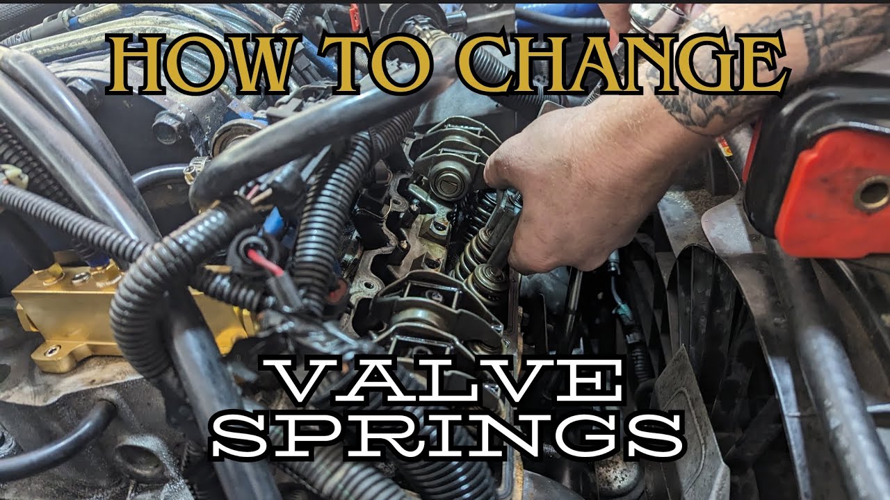 How to Change Rockers and Valve Springs! - YouTube