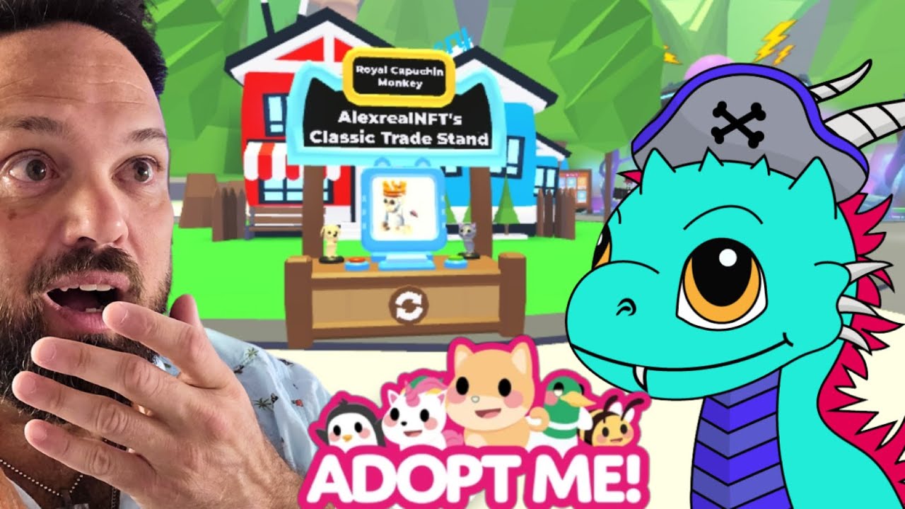 Trading Only With Trading Stand in Adopt Me - YouTube