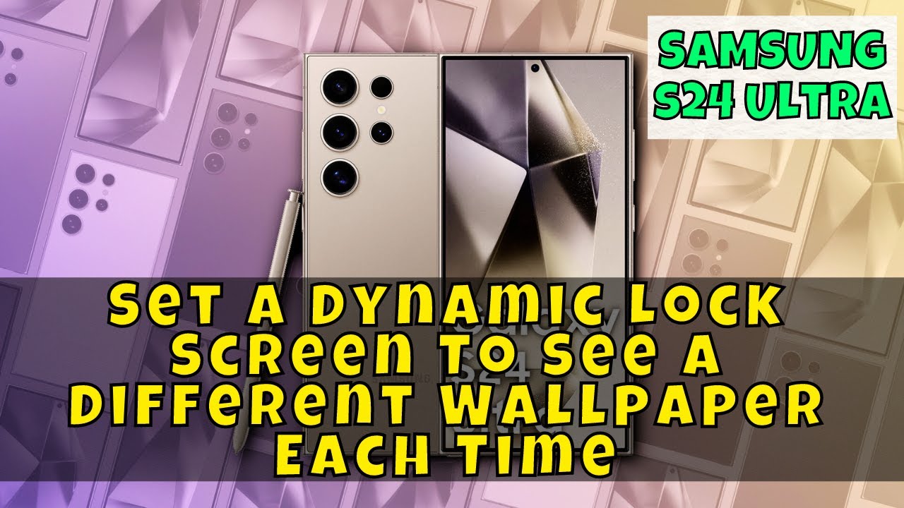 How to Set a Dynamic Lock Screen To See a Different Wallpaper Each Time ...