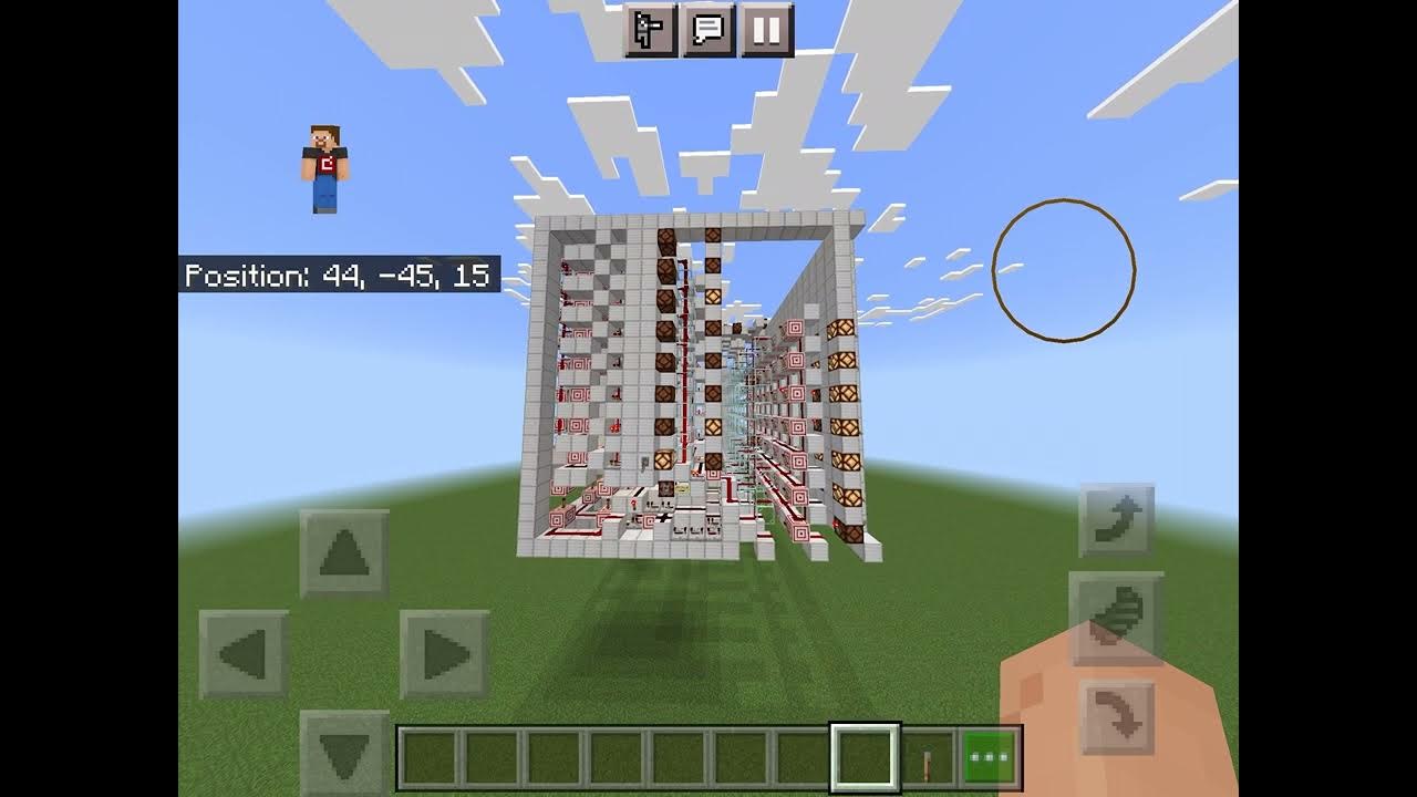 Smallest 8 bit CPU, Bedrock Edition - YouTube