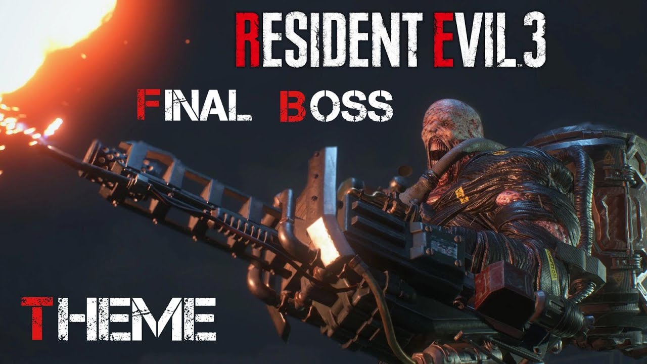 Resident Evil 3 HD - Nemesis Final Metamorphosis |Final Fight Theme ...