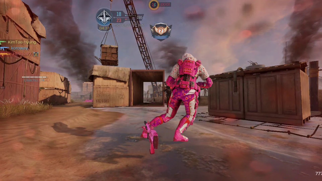 Cod mobile s36 pink gameplay - YouTube