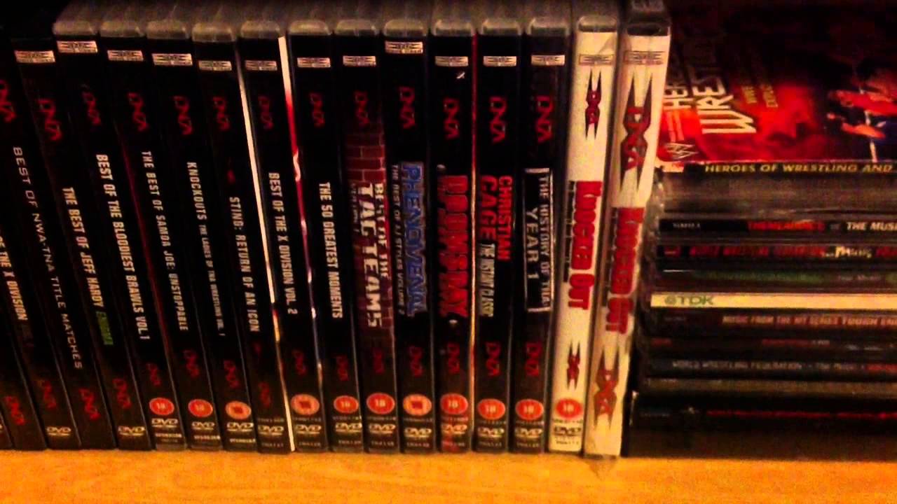 Tna Ecw Dvd Collection And More 31/01/2013 - YouTube