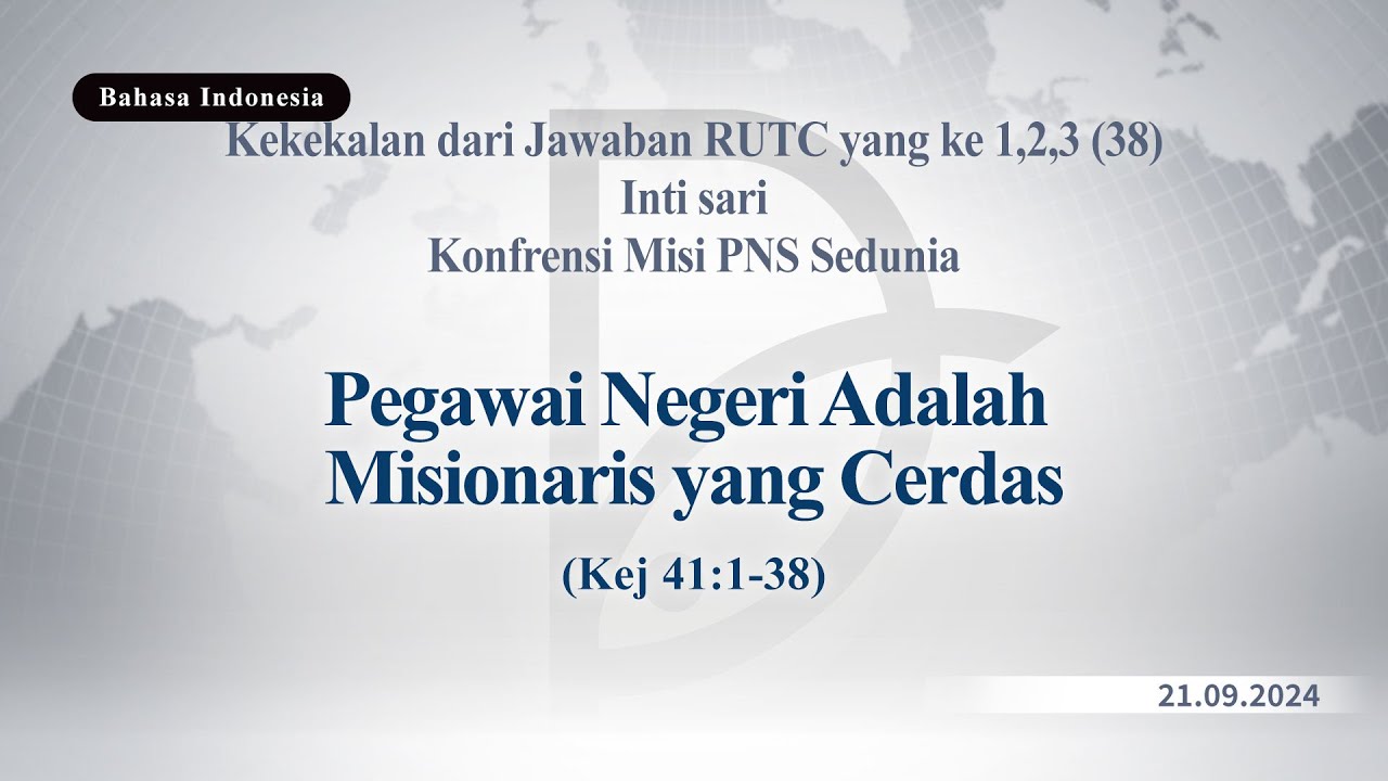 21.09.2024 Inti Sari - YouTube