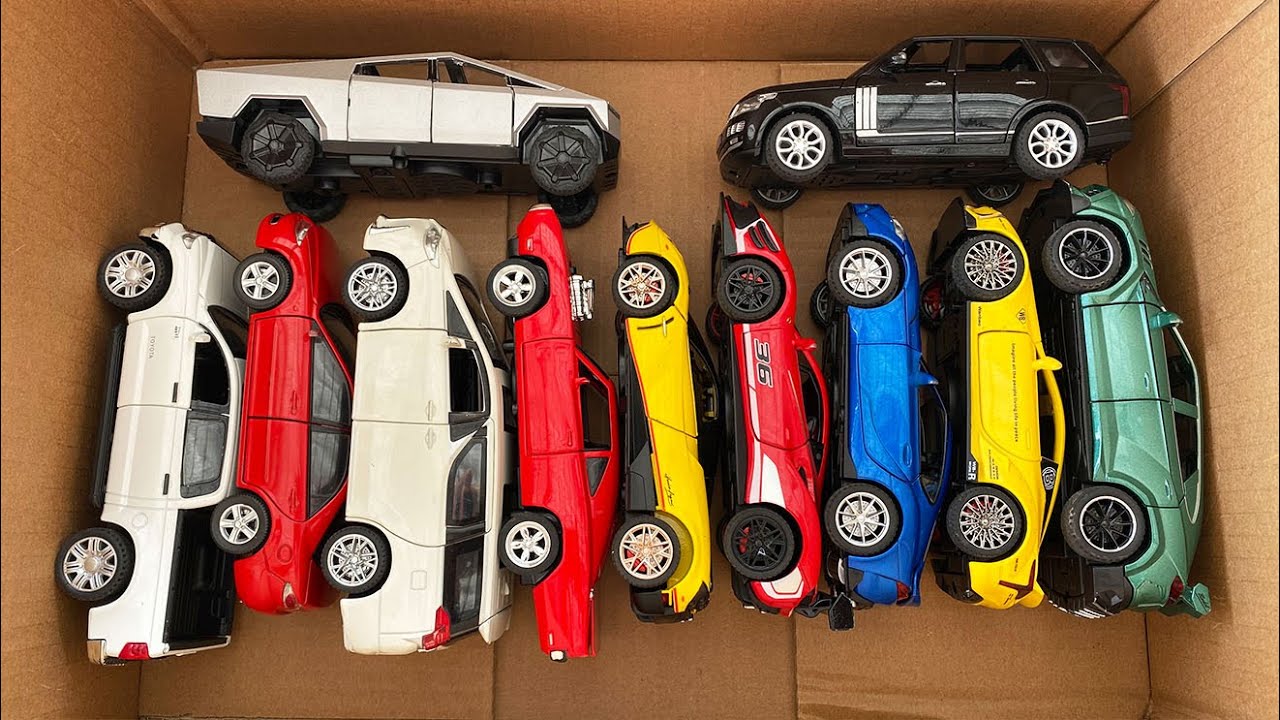 Review Model Cars in the Box | LM300H, Ferrari, Urus, Tesla Cyber Truck ...