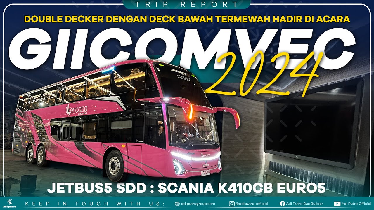 Double Decker Desain Interior Dek Bawah Termewah! JETBUS5 SDD PO ...