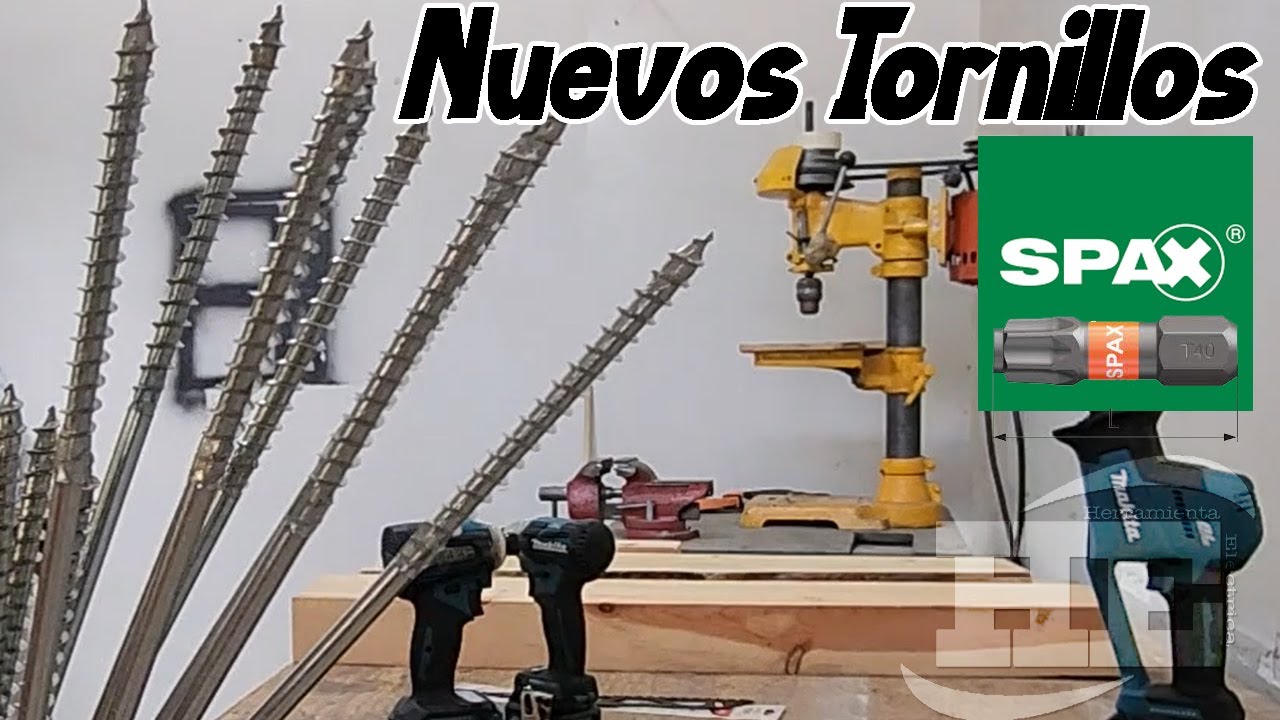 Tornillos SPAX Largos para Vigas , Instalación y Mas - YouTube
