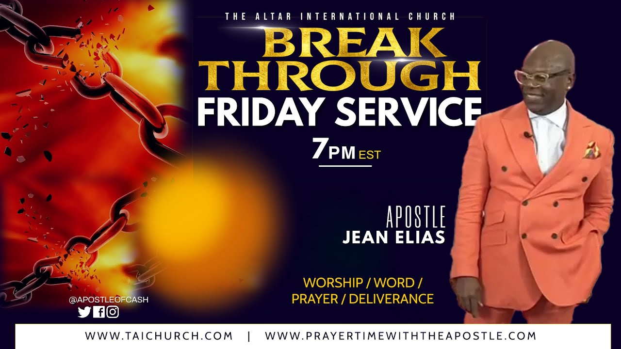 There Is A Miracle For You Tonight || Breakthrough Friday Service ...